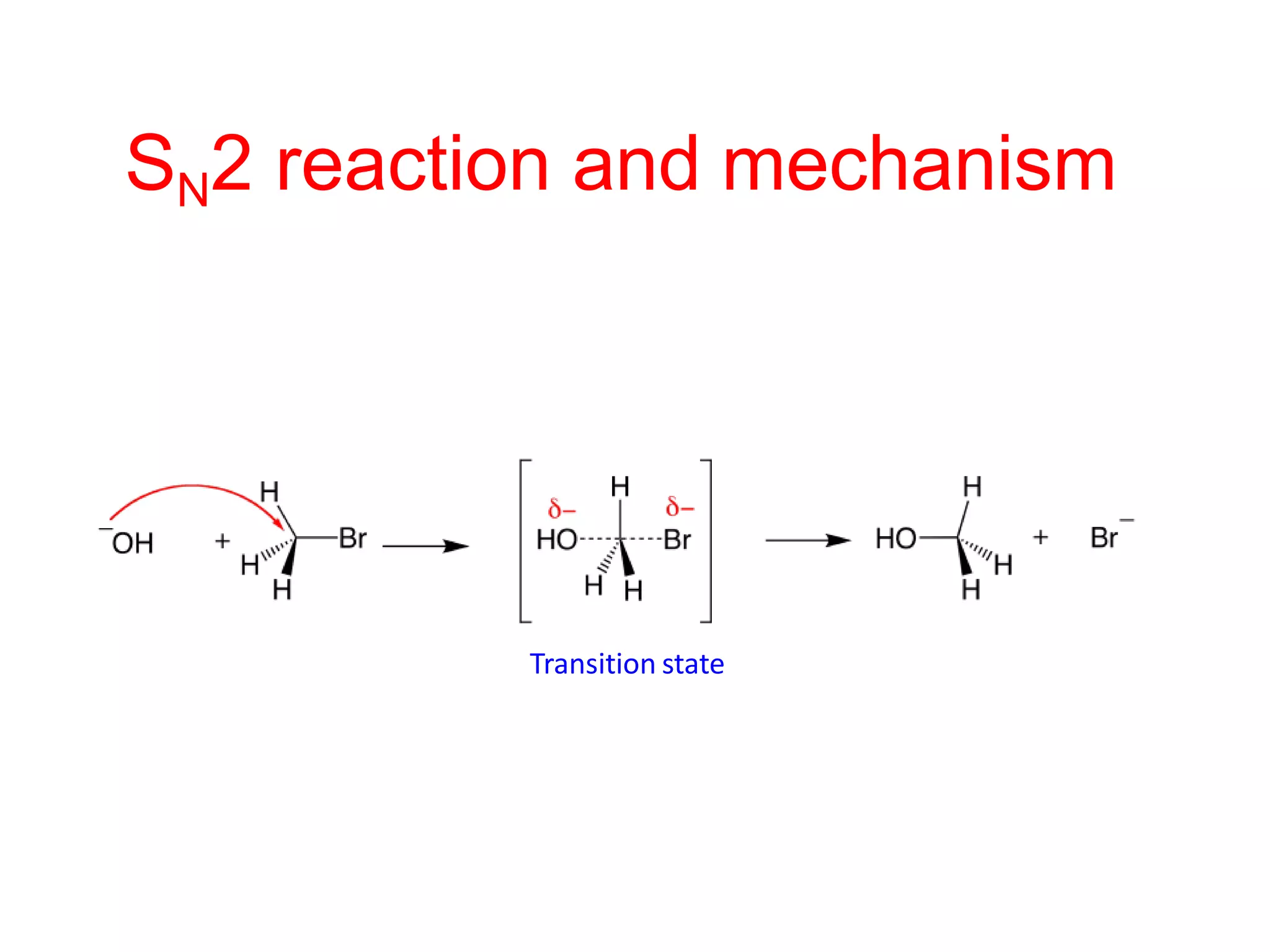Sn2 reaction | PPTX