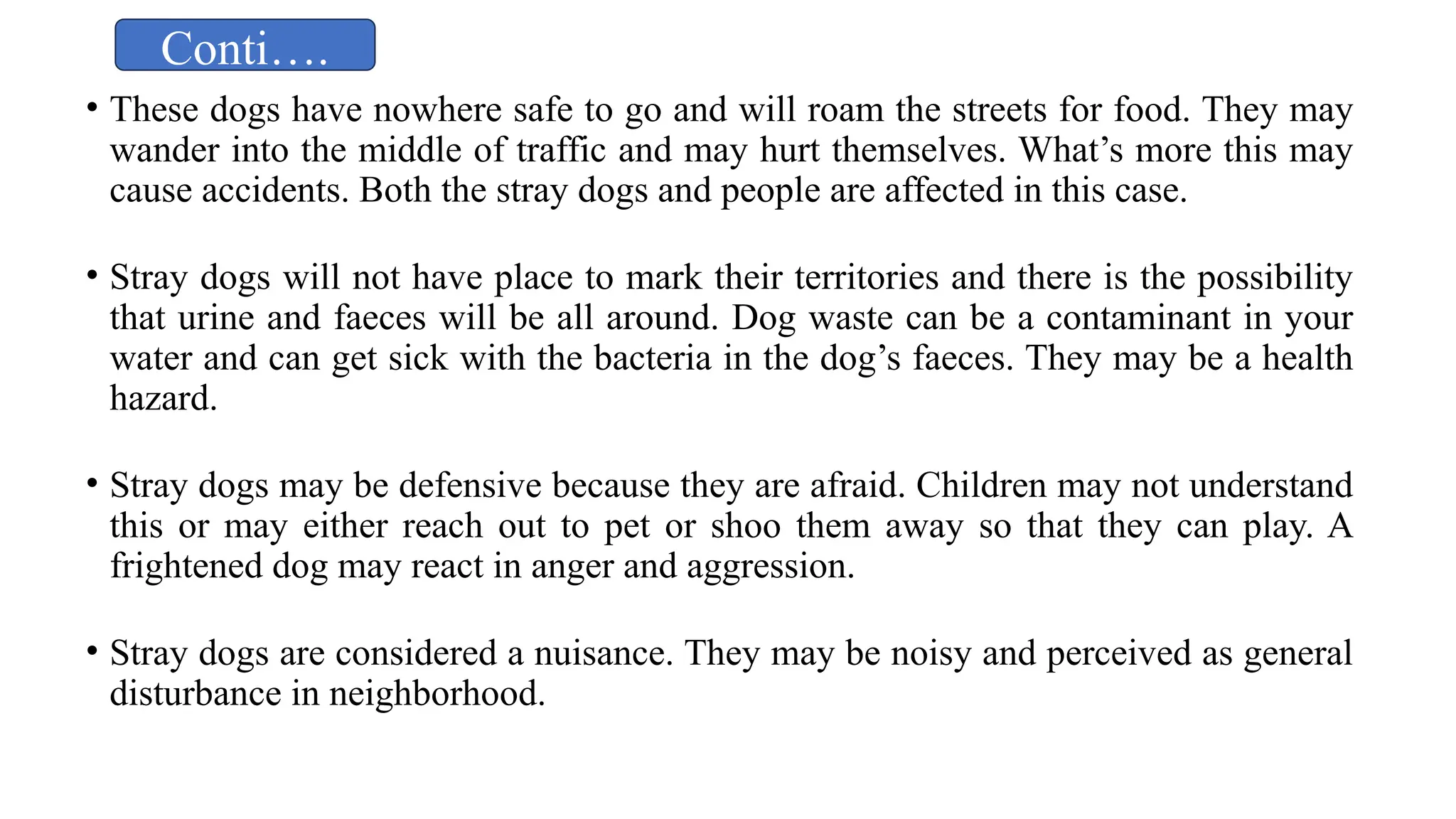 PPT on Role of social media in creating awareness for welfare of Stray ...