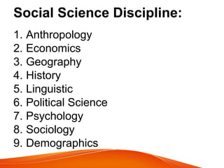 Social Science | PPT | Science