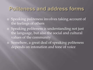 SOCIOLINGUISTICS | PPTX