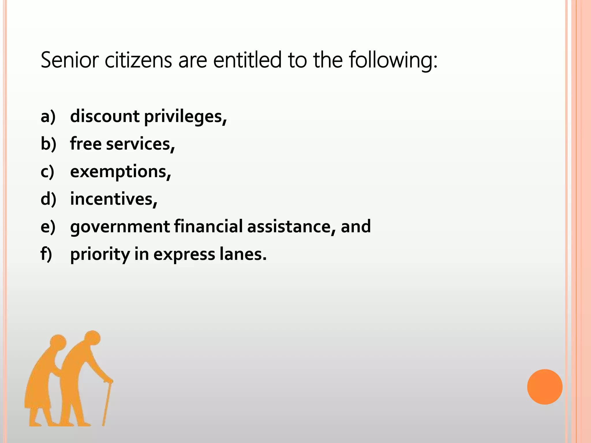 Expanded Senior Citizen Act | PPTX