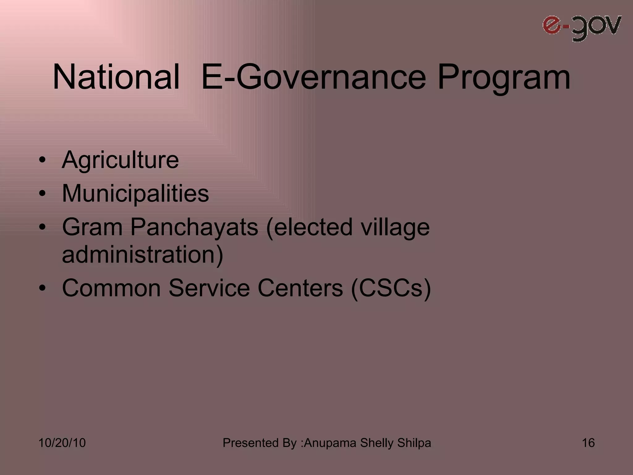 Ppt's of e governance | PPT