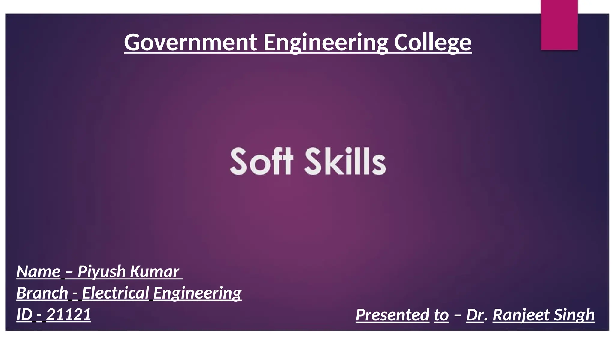 Ppt soft skills presentation on soft skill | PPT