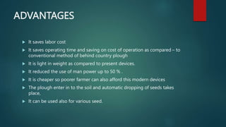 PPT SOLAR SEED SOWING AND PLOUGHING MACHINE.pptx