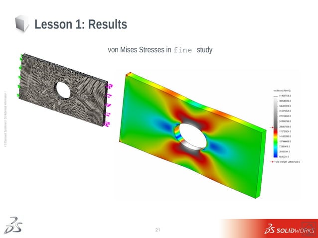 PPT SolidWorks Simulation Training.PDF | Physics | Science