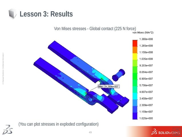PPT SolidWorks Simulation Training.PDF | Physics | Science