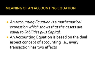 PPTs on Accounting Equation for beginners.pptx