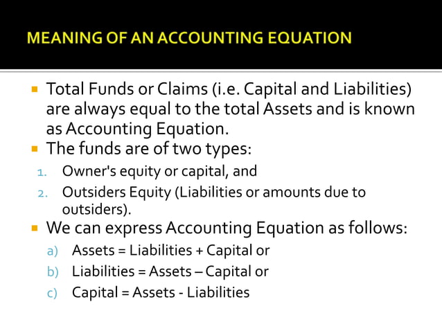 PPTs on Accounting Equation for beginners.pptx