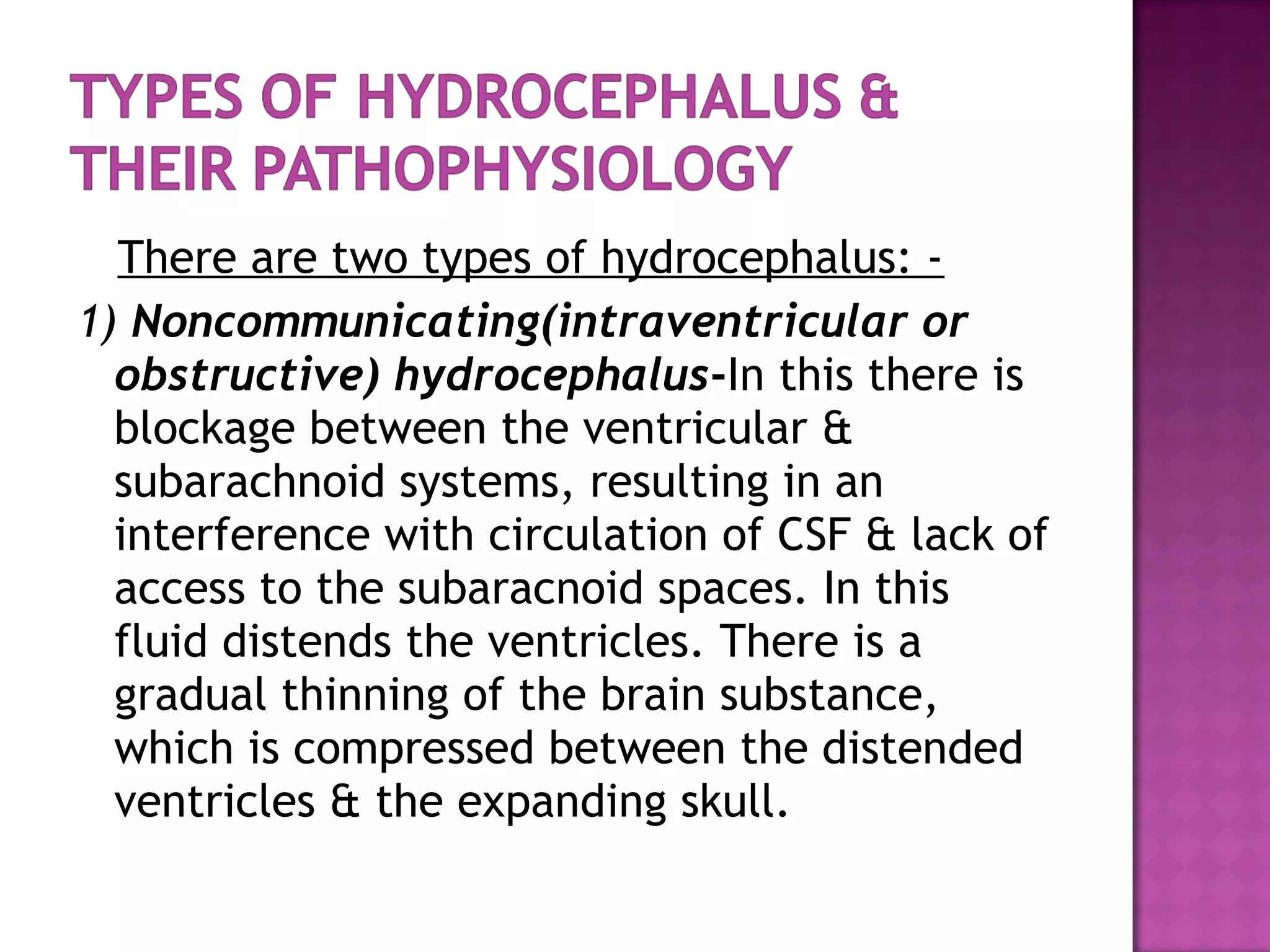 Ppts on hydrocephalus | PPT