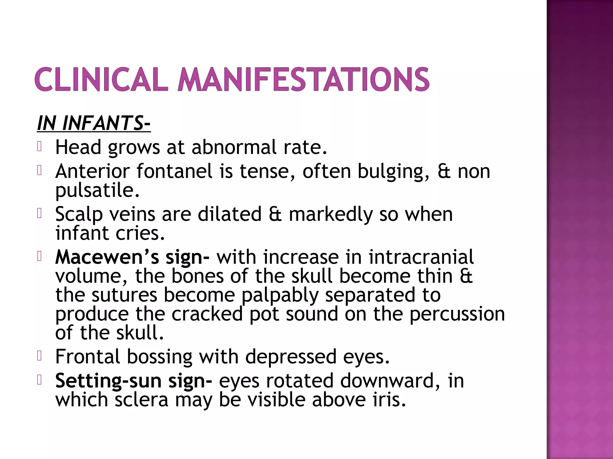 Ppts on hydrocephalus | PPT