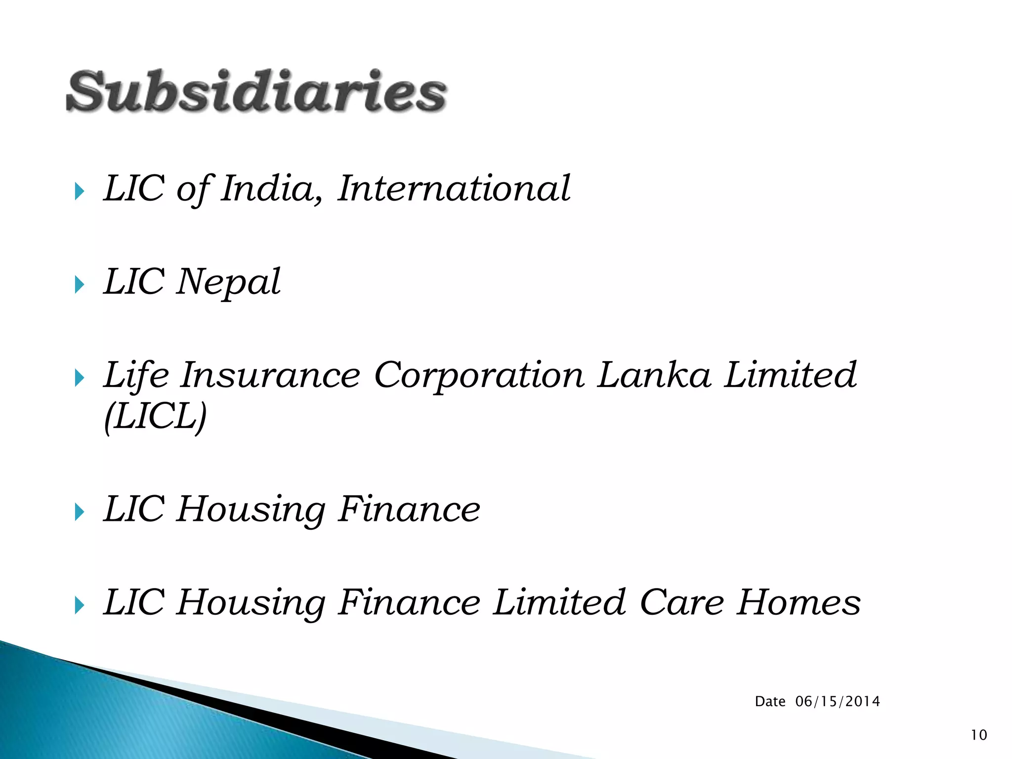 Ppts on summer internship of lic | PPTX