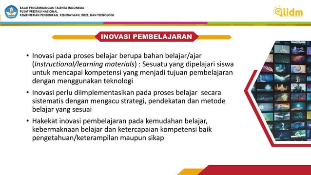 ppt sosialisasi divisi inovasi pembelajaran digital pendidikan lidm ...
