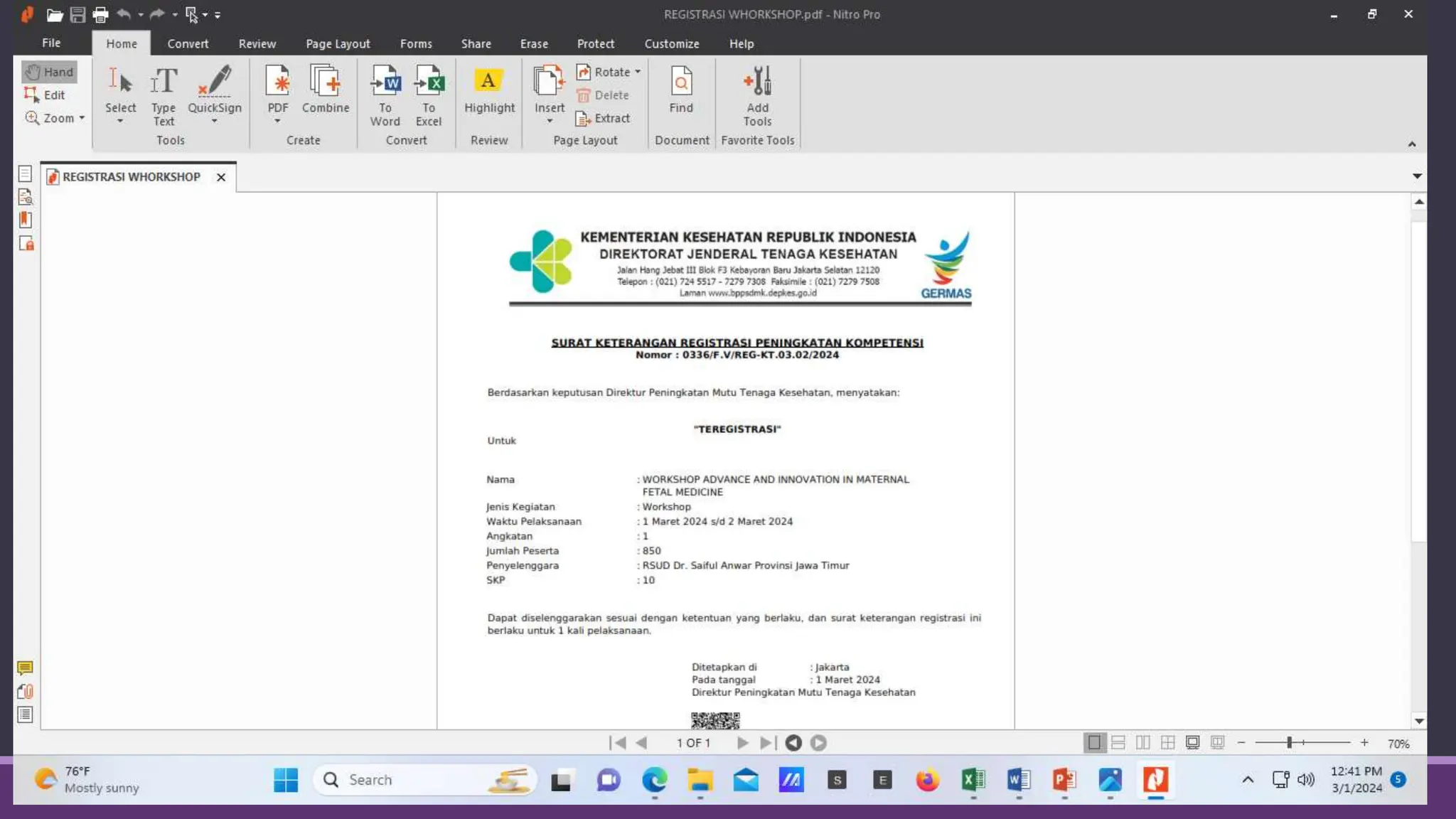 PPT SOSIALISASI PENGAJUAN SKP KEMENKES IFA.pptx