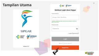 PPT Sosialisasi SIPGAR aparatur sipil negara | PPTX