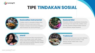 PPT Sosiologi Kelas X Bab 3. Tindakan Sosial, Interaksi Sosial dan ...