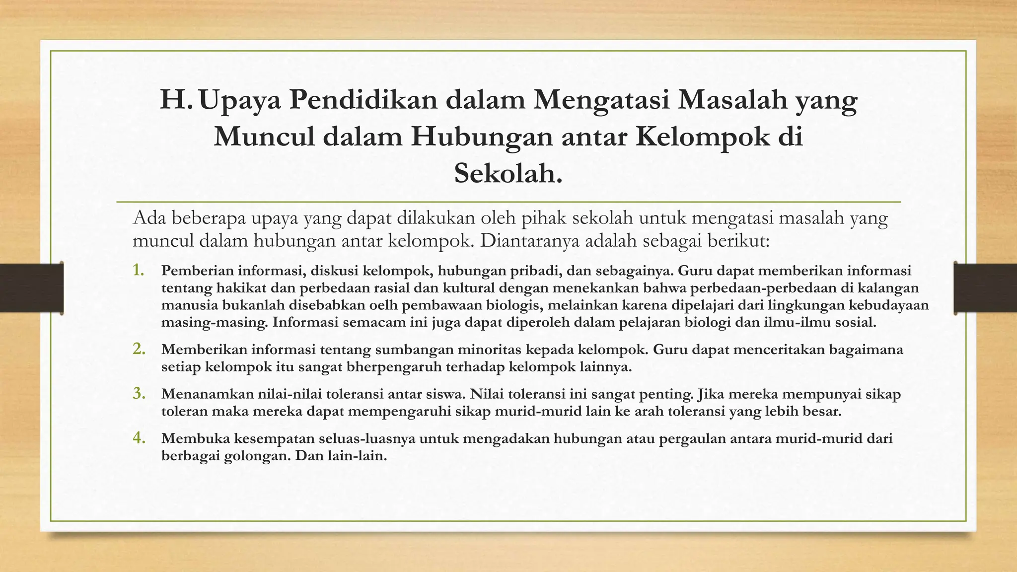 PPT SOSIOLOGI HUBUNGAN ANTARA KELOMPOK MASYARAKAT DAN SEKOLAH | PPTX