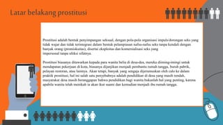 SOSIOLOGI KELAS 12 - PROSTITUSI | PPTX
