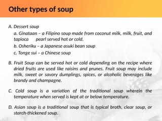 PowerPoint presentation types of SOUP.pptx