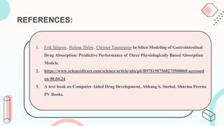 Computer aided biopharmaceutical characterization | PPTX