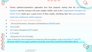 Computer aided biopharmaceutical characterization | PPTX