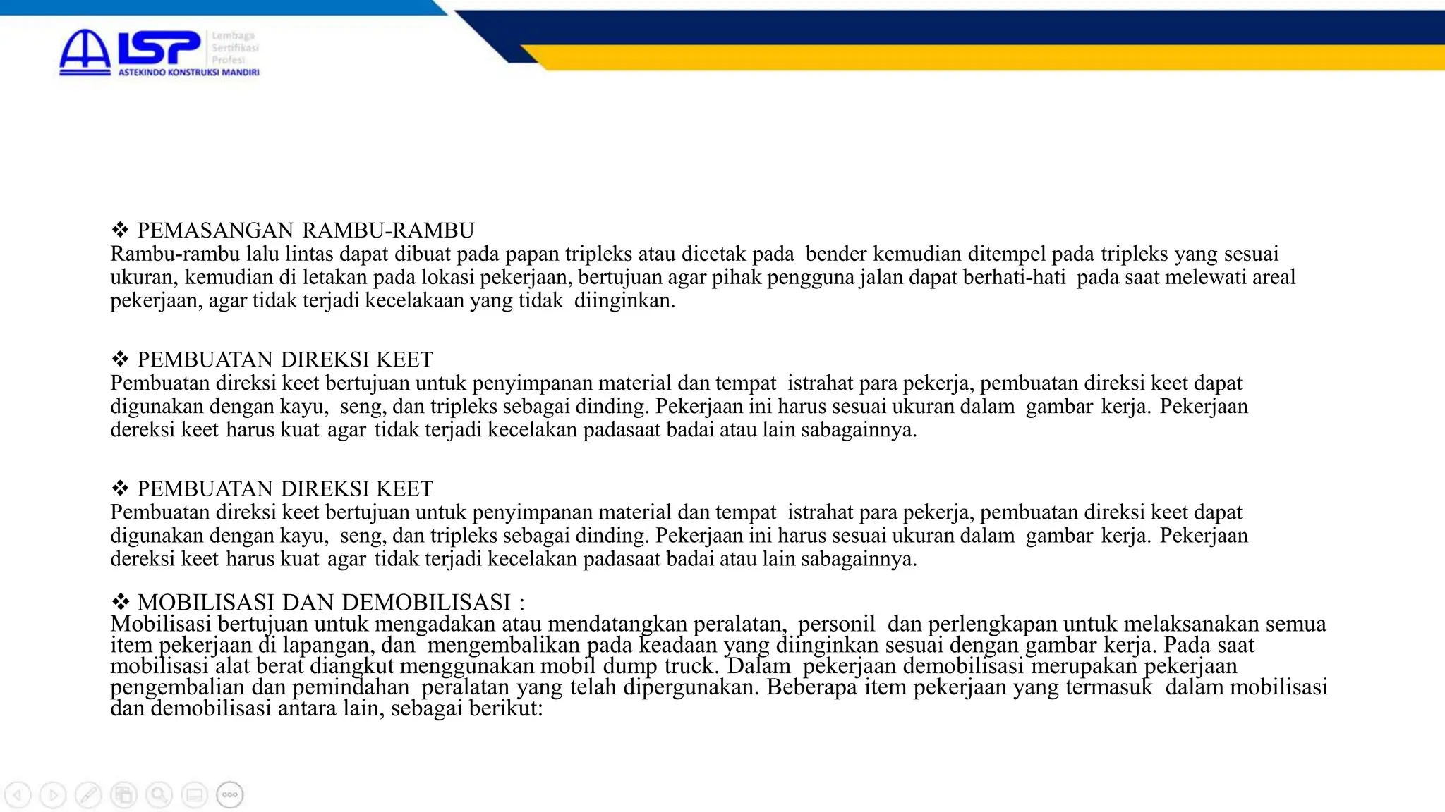 ppt spam Julian Indra presentasi untuk sertifikasi kategori sistem ...