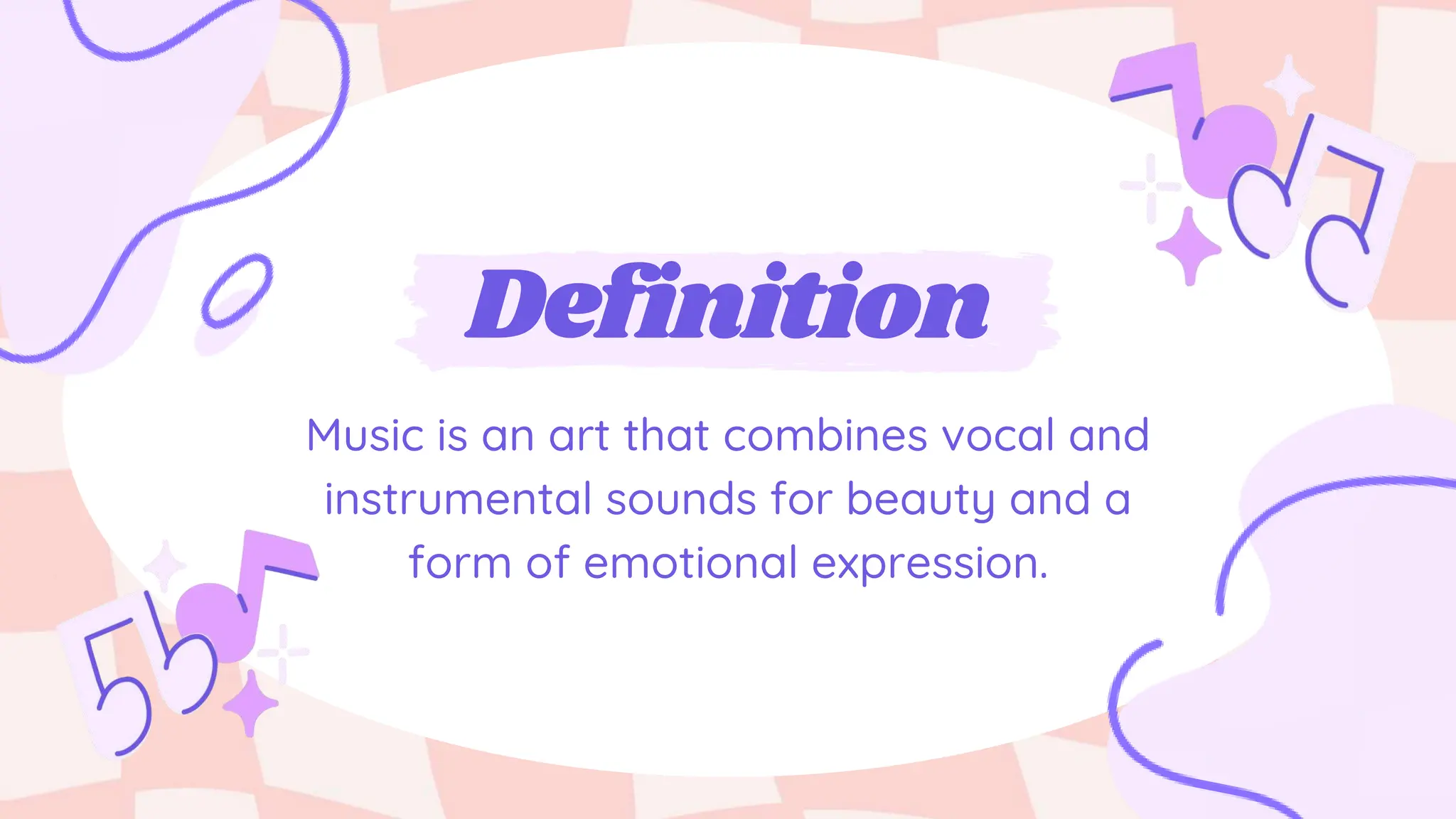 PPT SPEAKING MUSIC IS ART AND WHY WE LIKE MUSIC | PPT