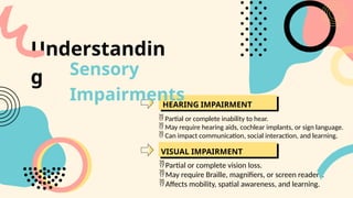 PowerPoint Presentation - Teaching Children with Sensory Impairments ...