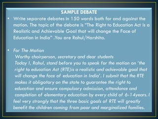 PPT Speeech and Debate Writing.pdfssssssss | PPT