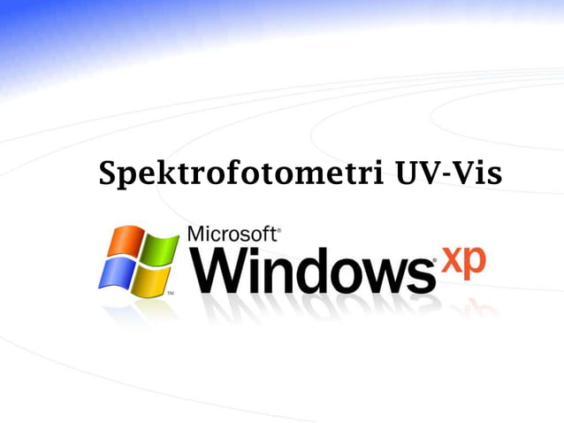 Ppt spektrofotometri uv vis | PPTX