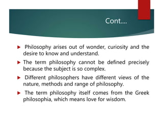ppt philosophy | PPTX