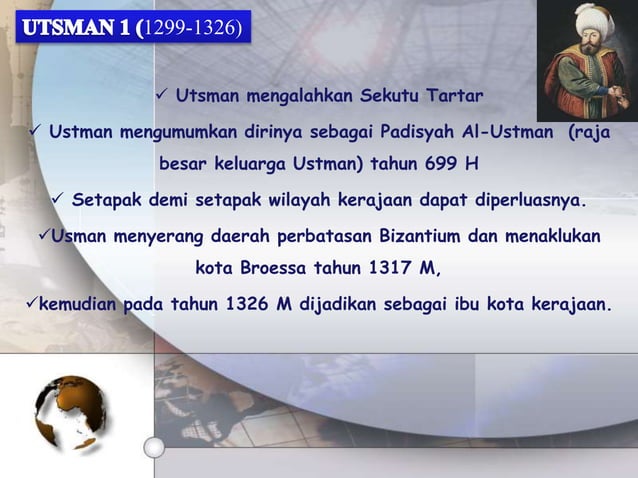Ppt Peradaban Islam Pada Masa Dinasti Utsmani | PPT