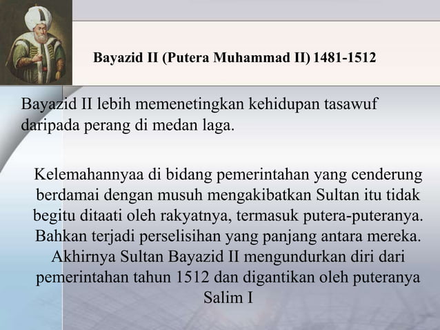 Ppt Peradaban Islam Pada Masa Dinasti Utsmani | PPT