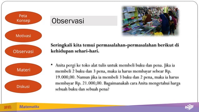 PPT Sistem Persamaan Linear Dua Variabel (SPLDV) | PPTX