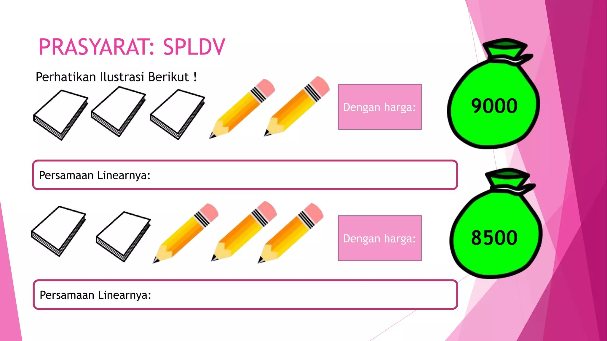 Ppt spltv (sistem persamaan linear tiga variabel) | PPTX