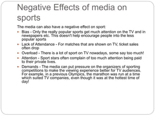 sport and media | PPTX