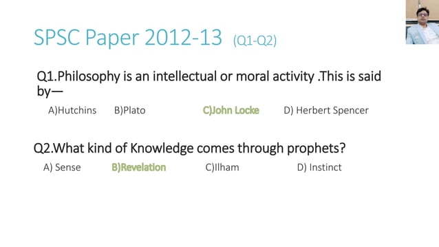 PPT SPSC Lecturer Education solved MCQs (2012-13) | PPTX | Islam ...