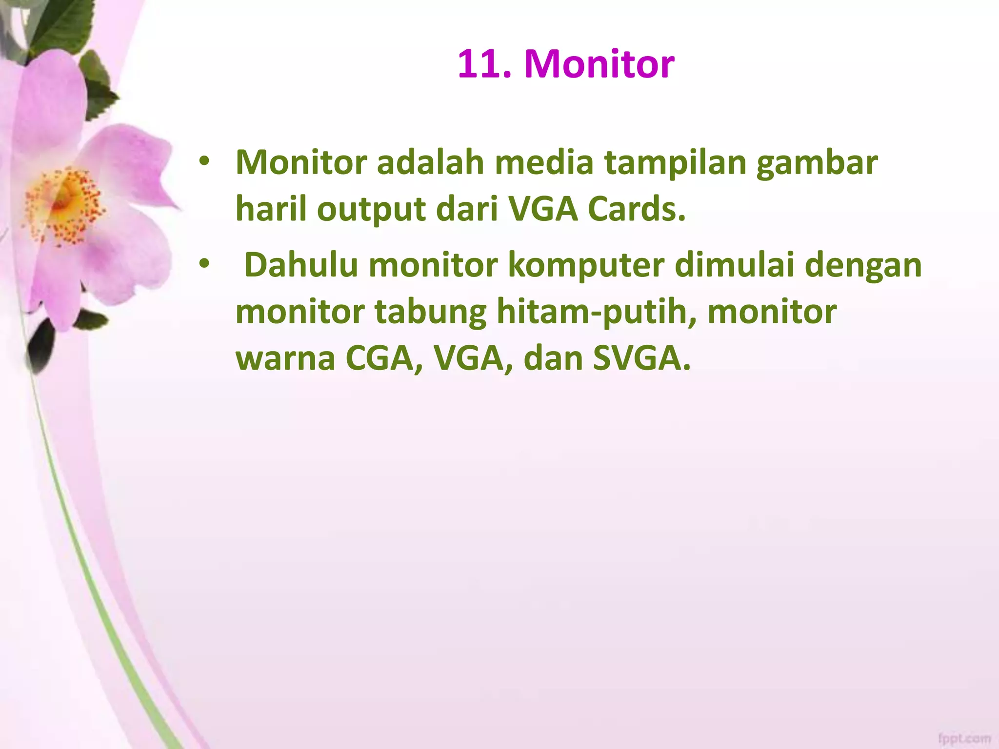 Ppt komponen - komponen komputer sri paramu dita | PPTX