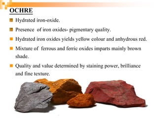 ECONOMIC GEOLOGY-MINERALS USED IN GLASS, FERTILIZER, CERAMIC, PAINT AND ...