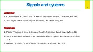 signals and systems basics and types with examples | PDF