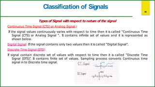 signals and systems basics and types with examples | PDF
