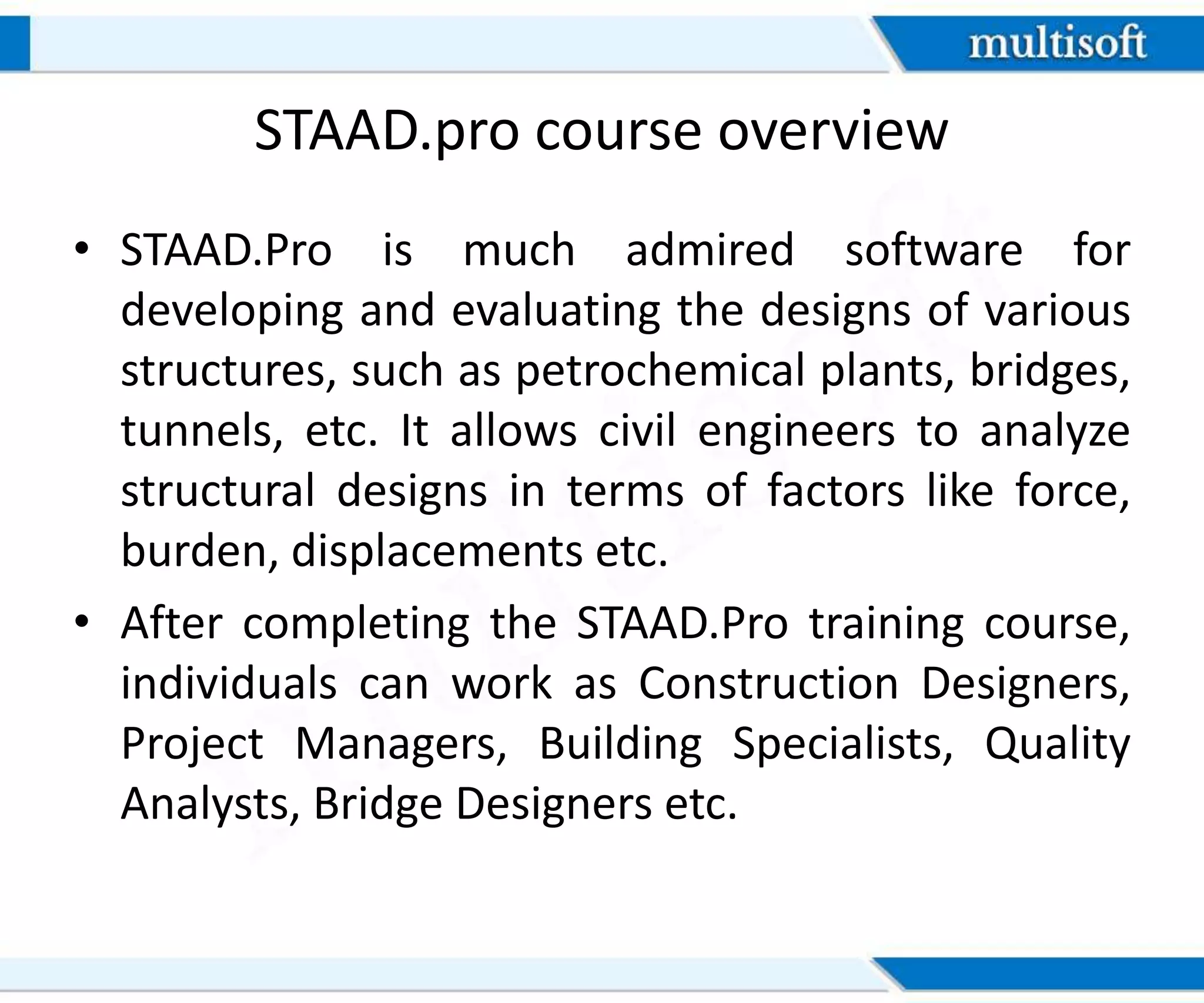 STAAD.pro