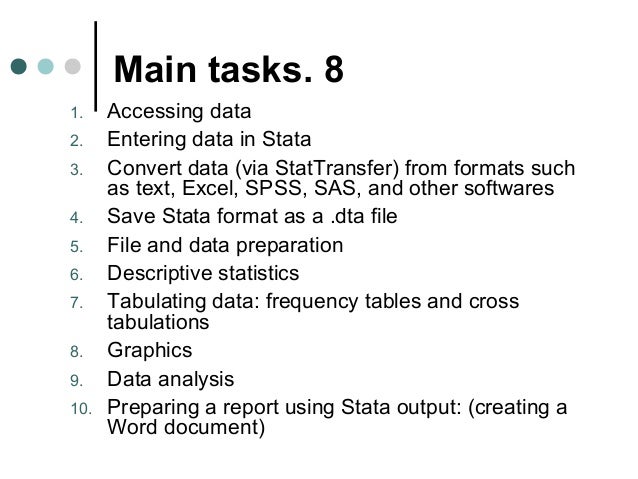 Introduction to Stata