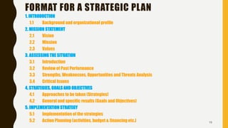 Process of strategic choice & role and subjective factor . | PPTX