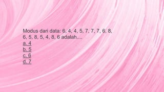 Ppt statistika | PPTX