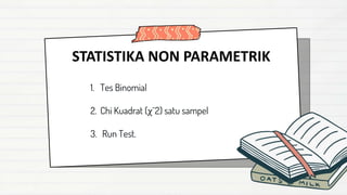 PPT STATISTIKA TERAPAN KELOMPOK 3 ANALISIS RERATA | PPTX