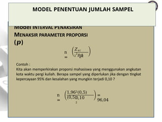 PPT Statistik dan Data Analisis Pertemuan ke 3-1. Pengertian populasi ...