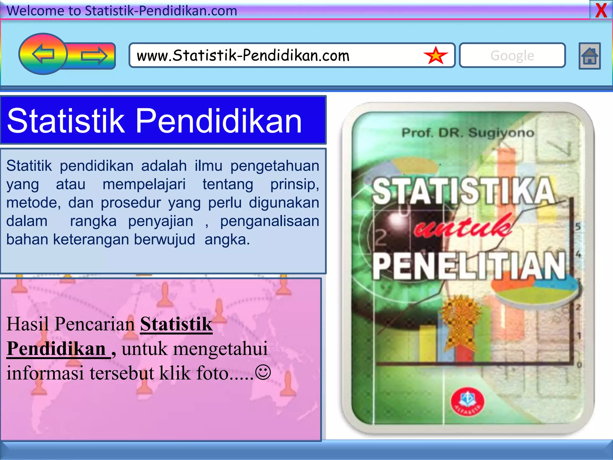 PPT Statistik Pendidikan | PPTX