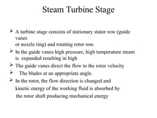 Power Point Presentation on Steam Turbine | PPTX