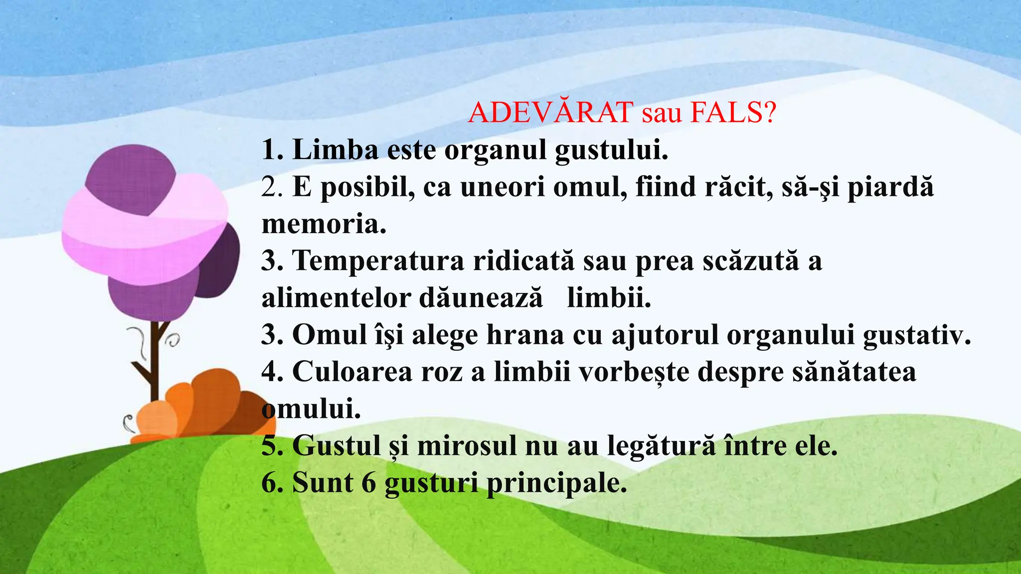 Proiect didactic la științe: Gustul.pptx