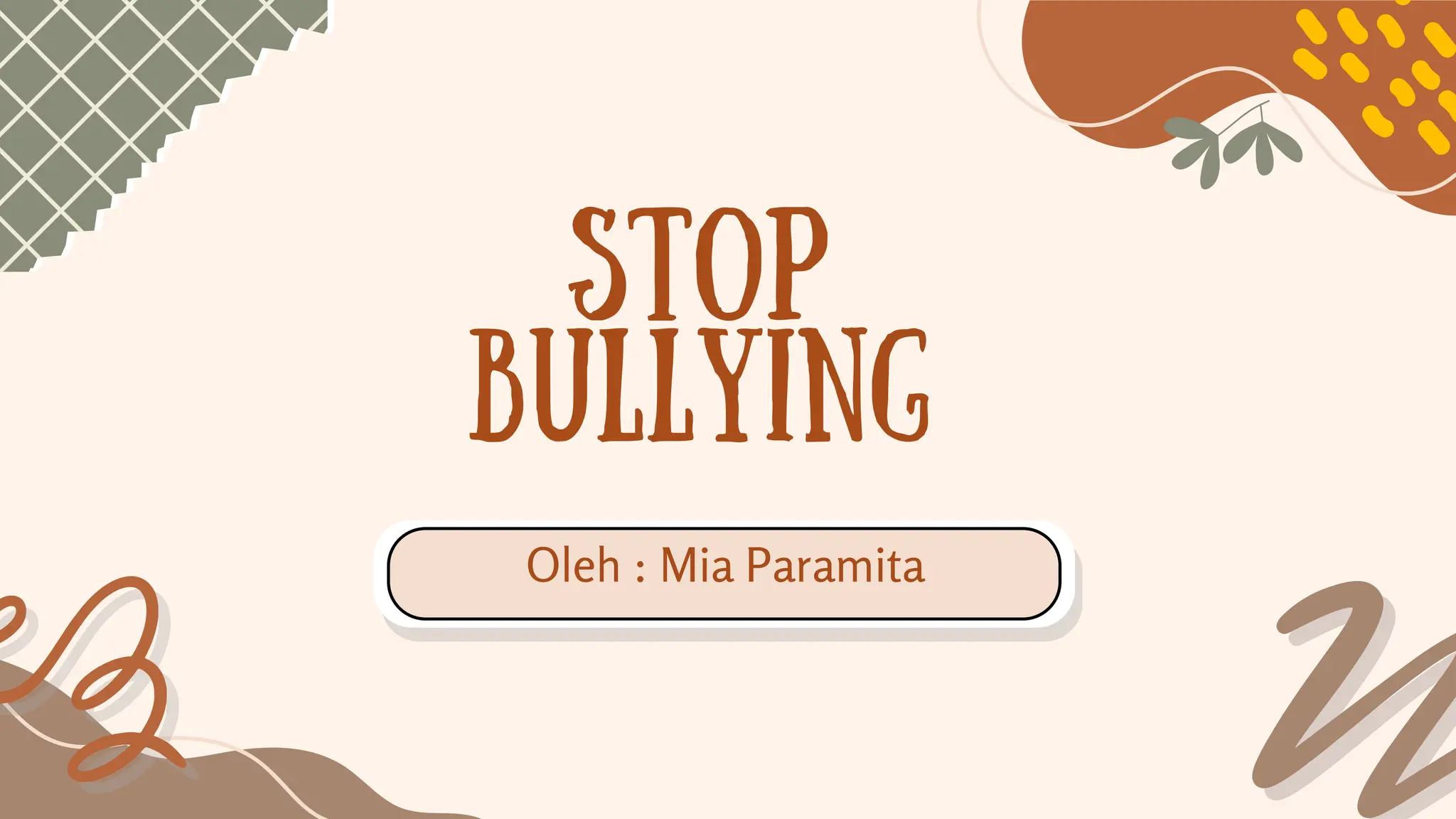 PPT tentang Bullying oleh mia paramita PPG BK angkatan 2023 | PDF